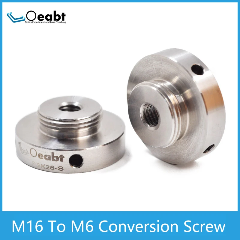 PBM16 Series M16 / M6 Manual Screw Type M16 To M6 Upright Support ...