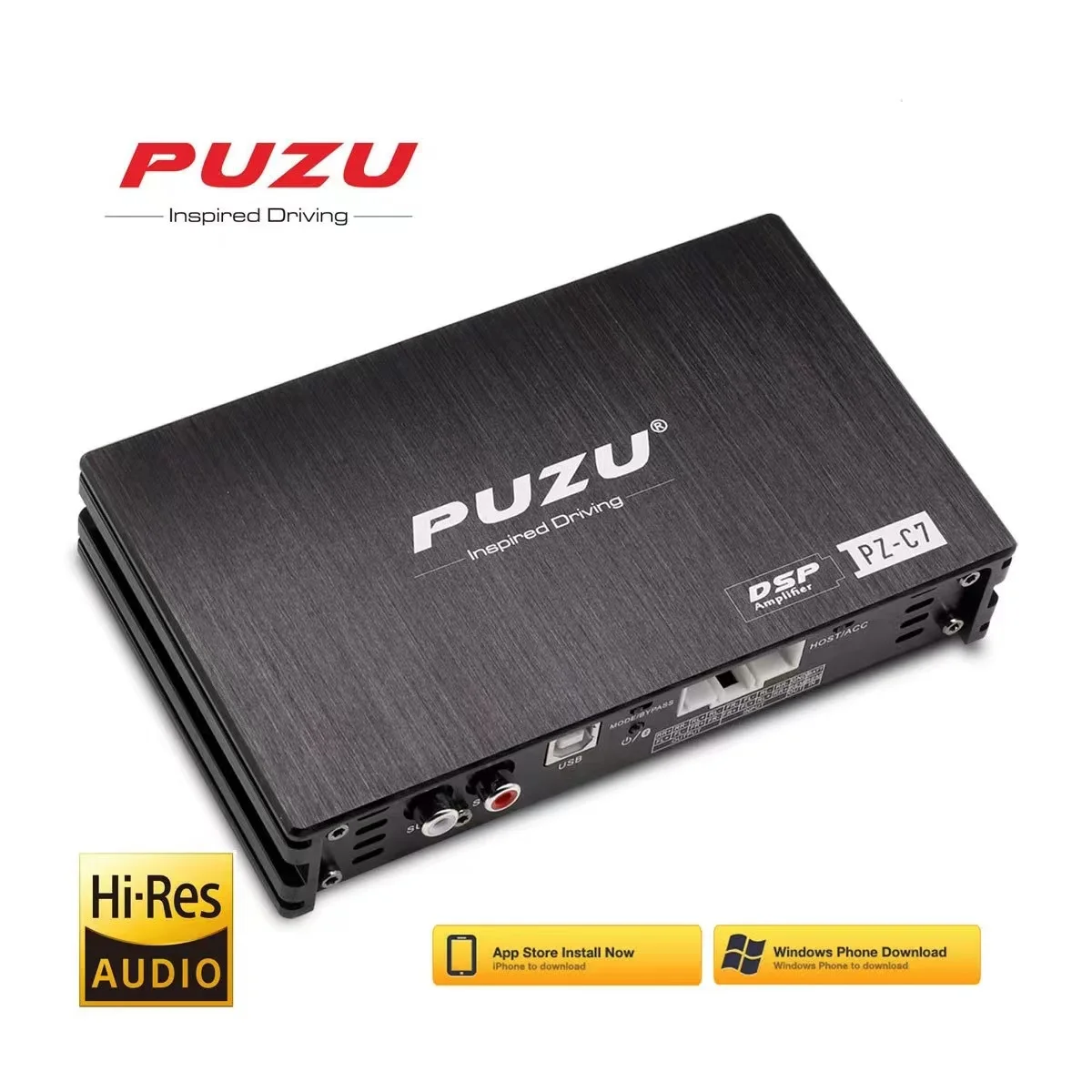 PUZU AMPLIFICADOR DE POTENCIA DSP de Audio para coche, procesador de Audio para hyundai C31, kia ...