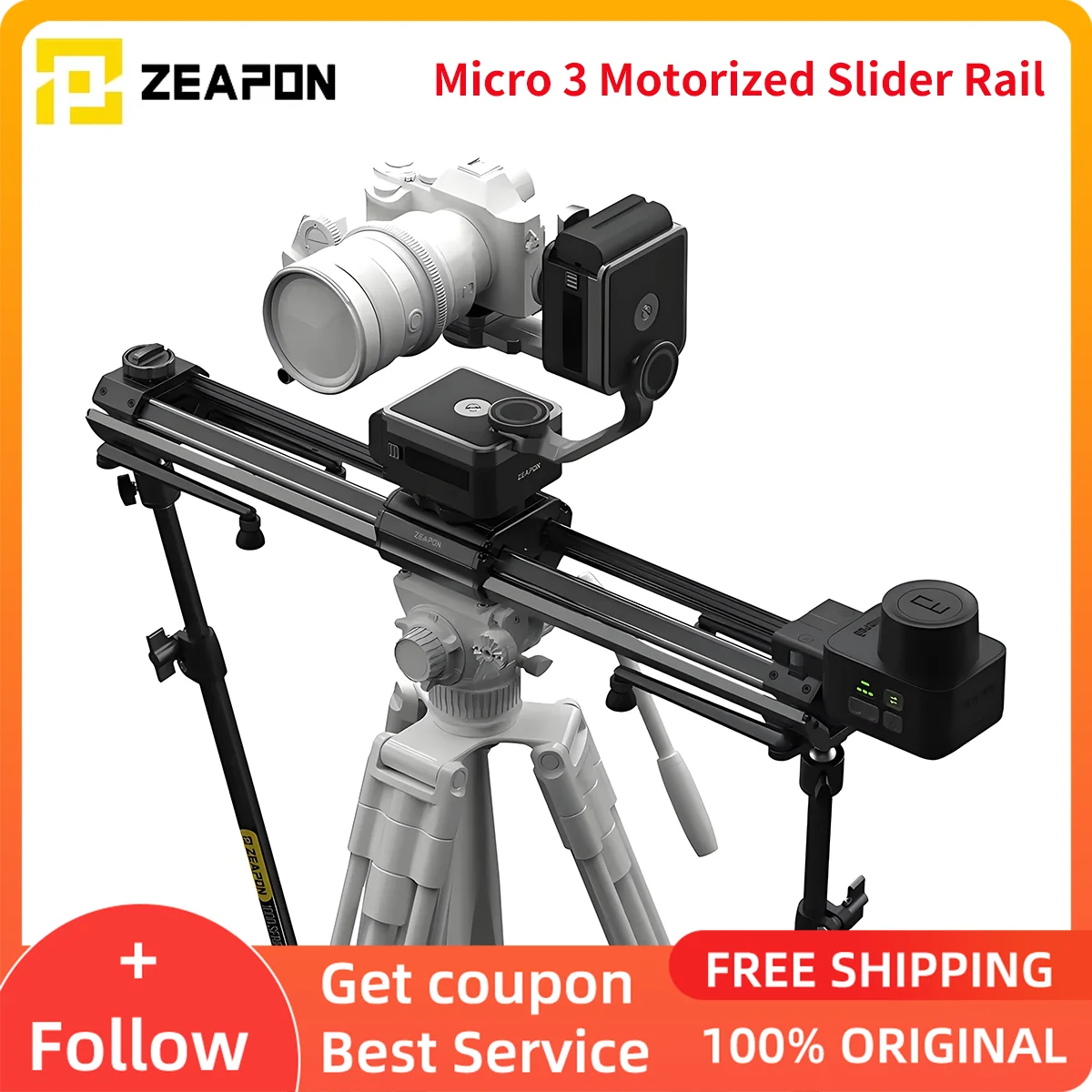 ZEAPON Micro 3 E500 E700 E1000 M500 M700 M1000 Motorized Slider Rail ...