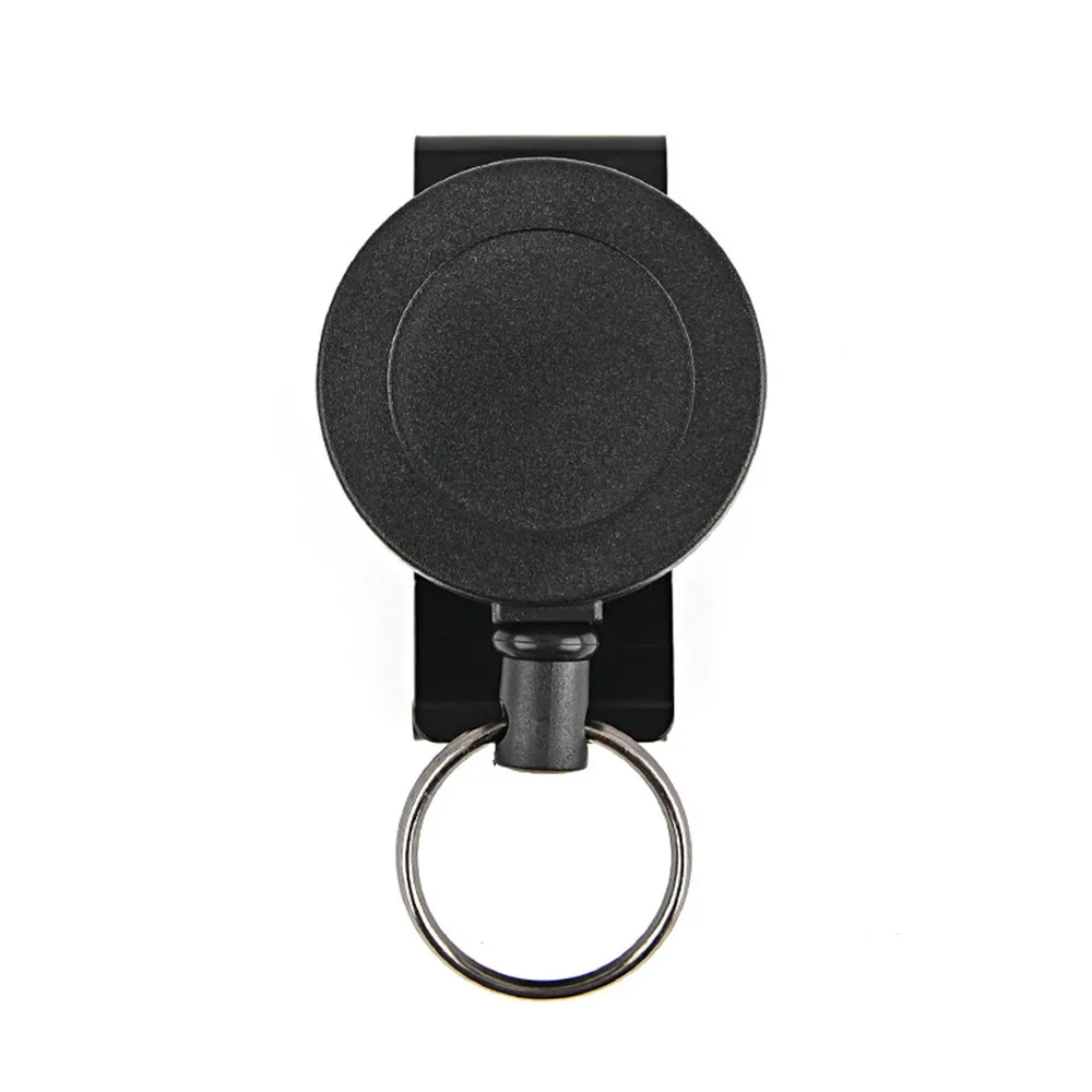 Retractable Keychain Badge Holder Reel with Multitool Carabiner Clip ...