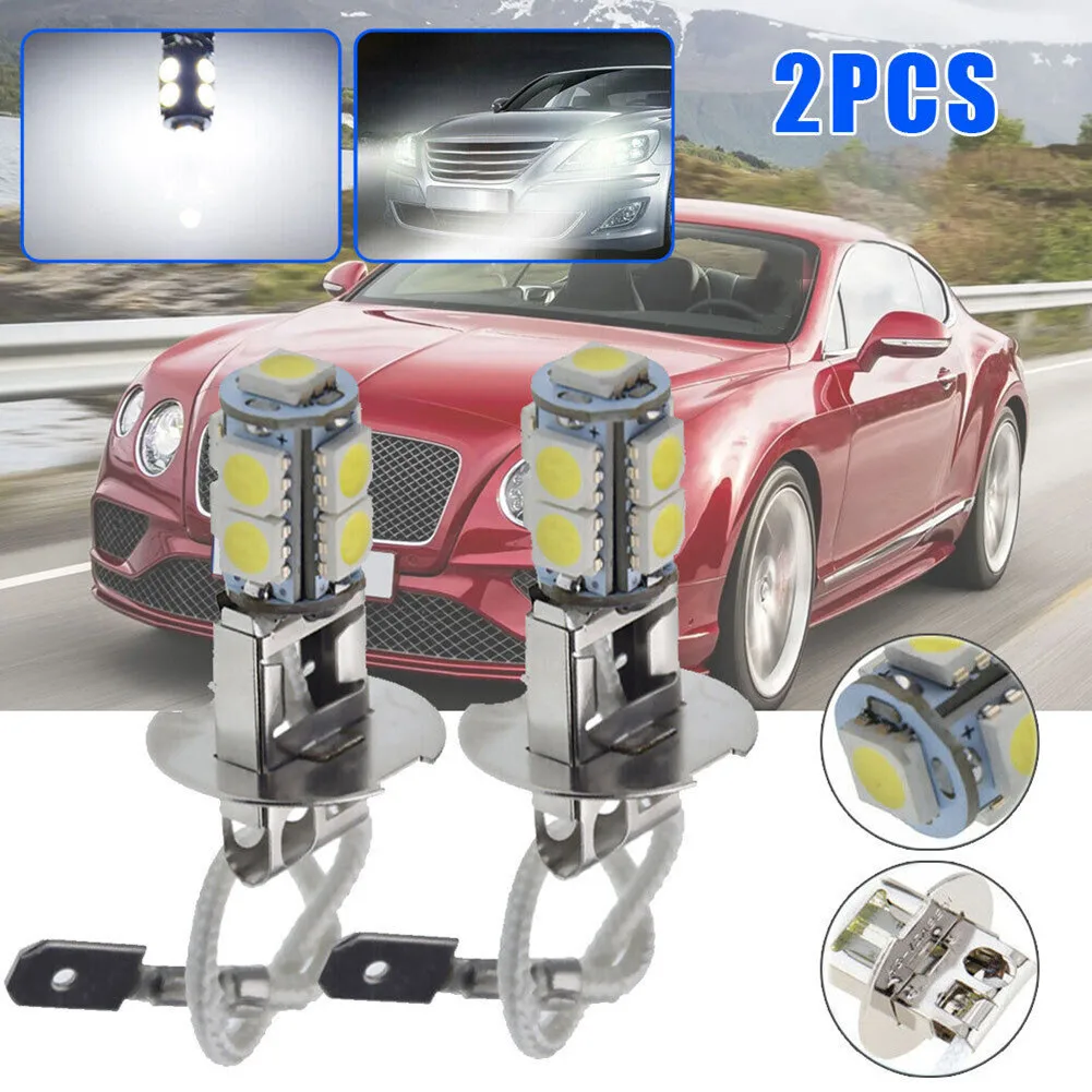 2pcs-For-H3-LED-12V-6000K-Car-Light-Fog-DRL-Driving-Lamp-Flashlight ...