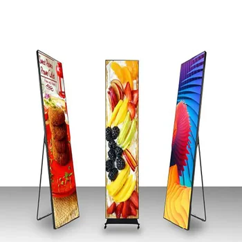 Floor Standing Indoor Portable Led Display I Poster Advertising Display ...