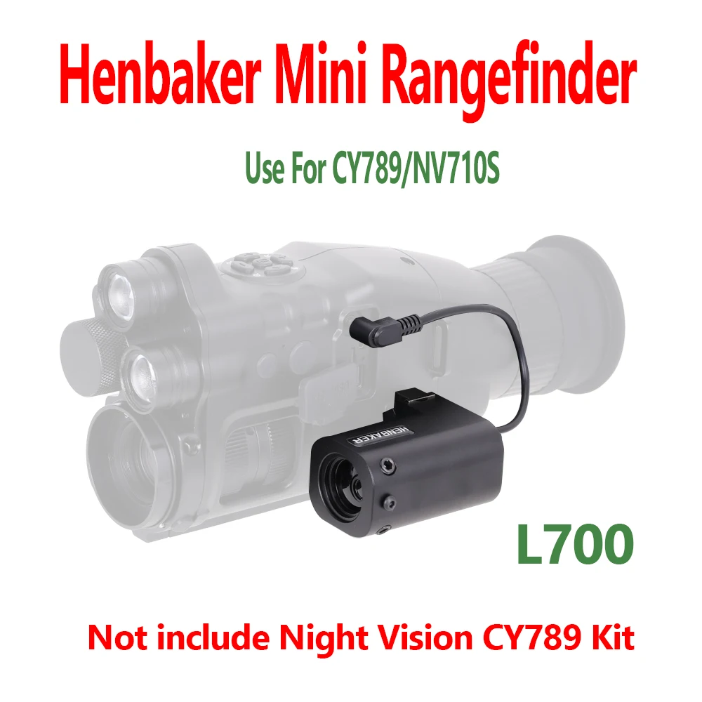 Mini Telêmetro Laser 3m 700m para Telêmetro Dedicado Henbaker CY789 ...