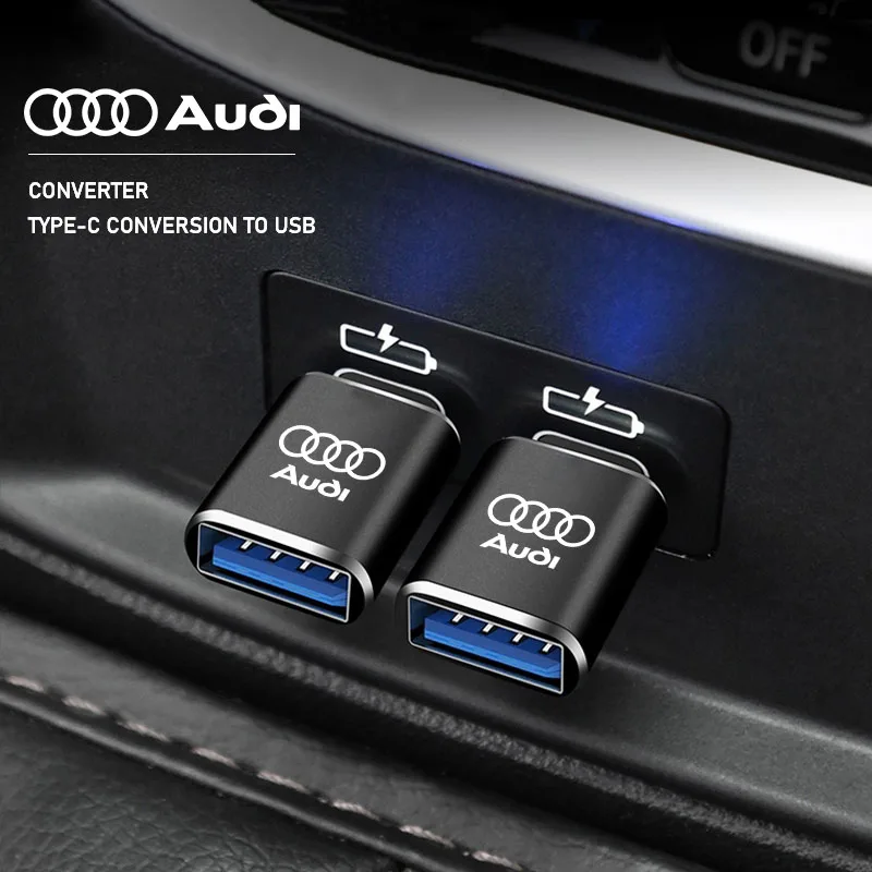 Data Line Type-C To USB Adapter High Speed Port Accessories For Audi A7 ...