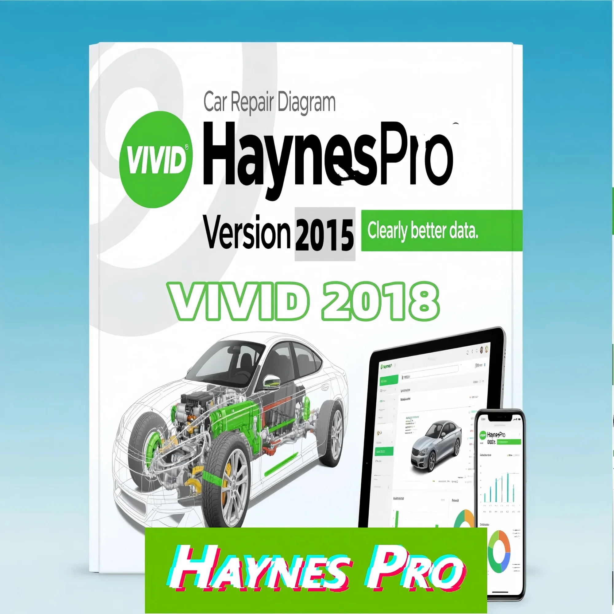 2026 hot ! Auto repair software HAYNES/PRO Vivid 2018 Workshop DATA ...