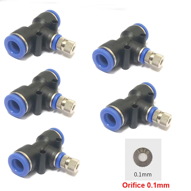 5pcs 10mm Misting Cooling System Atomizing Nozzle Kit Slip lock Quick ...