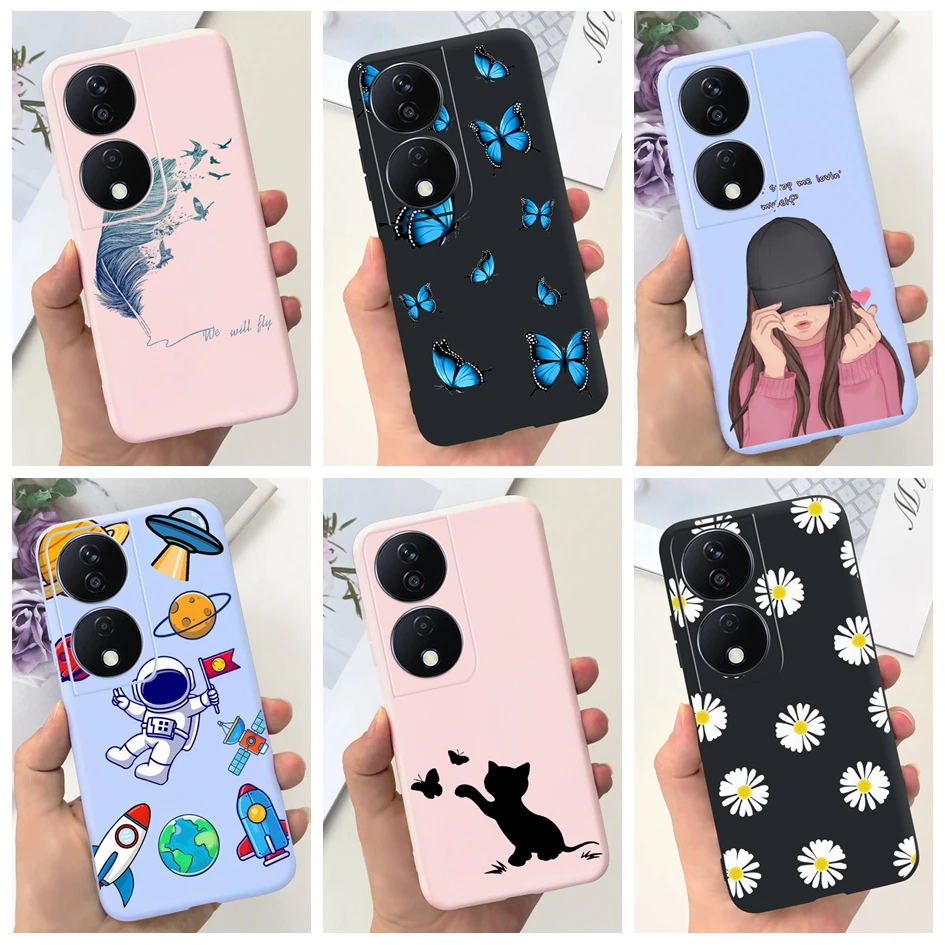 For Honor X7b Case CLK-LX1 CLK-LX2 CLK-LX3 Protective Cover Cute ...