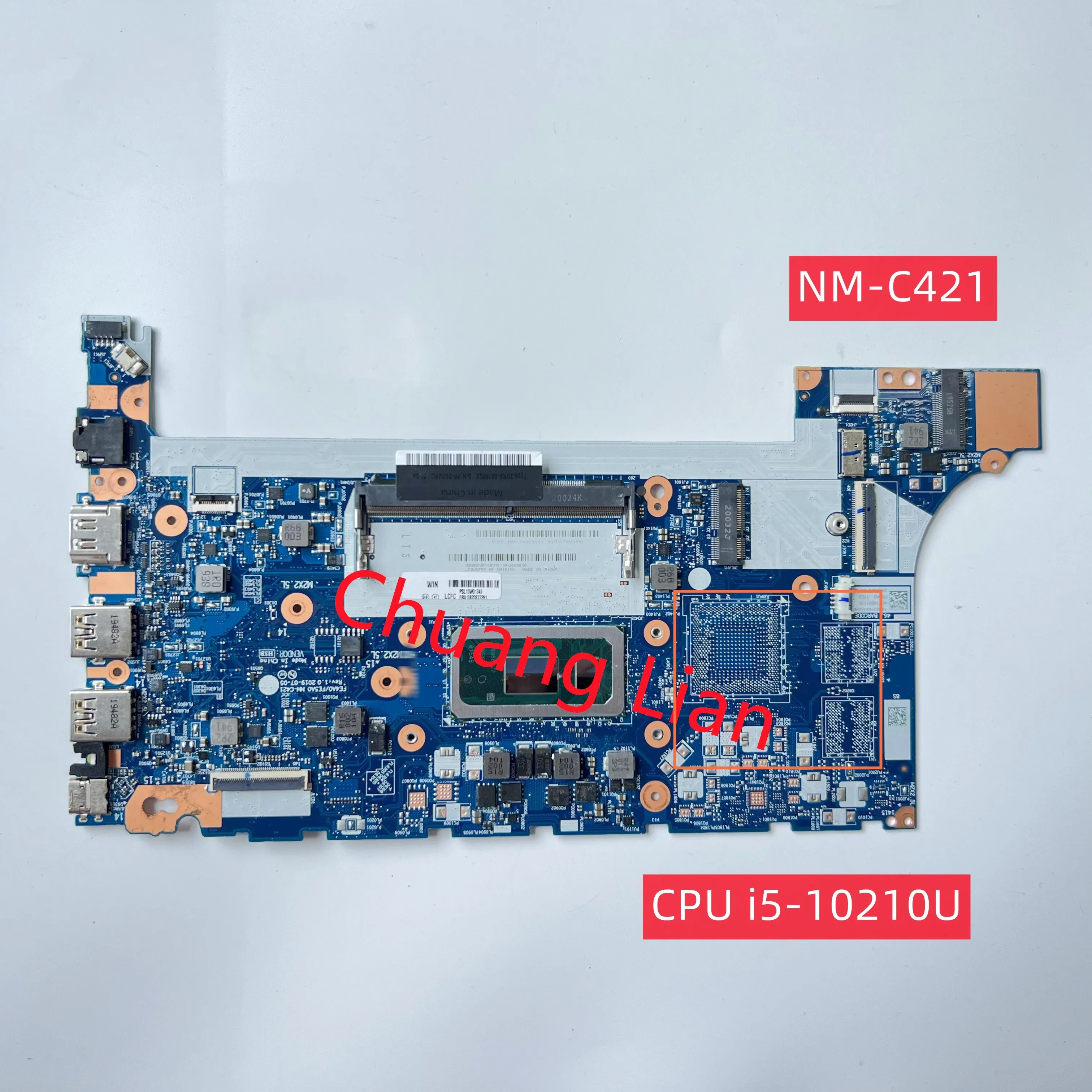 Placa-base-FE4A0-FE5A0-NM-C421-para-port-til-Lenovo-ThinkPad-E14-NM ...