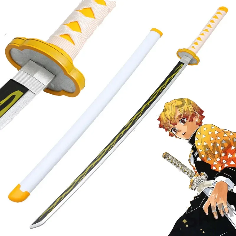 Sword-Agatsuma-Zenitsu-Katana-Model-Satoman-Tanjiro-Cosplay-Sword-Knife ...