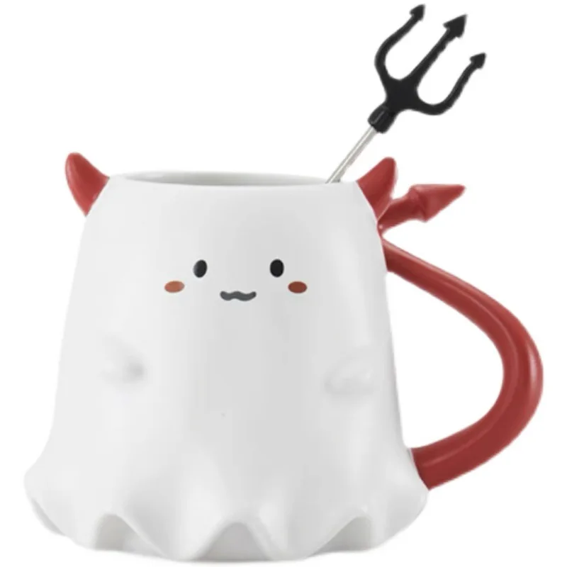 Cute-Little-Devil-Mug-with-Stir-Bar-With-Logo-Halloween-Series-Coffee ...