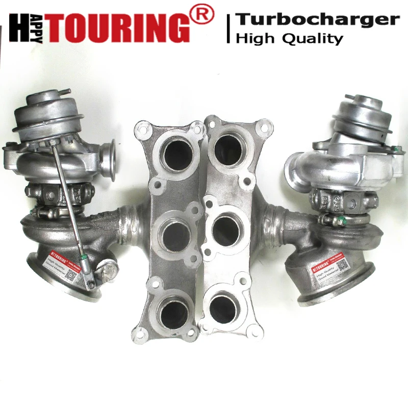twin-turbo-turbocharger-for-BMW-F01-F02-740i-740Li-X6-N54-11657593023 ...