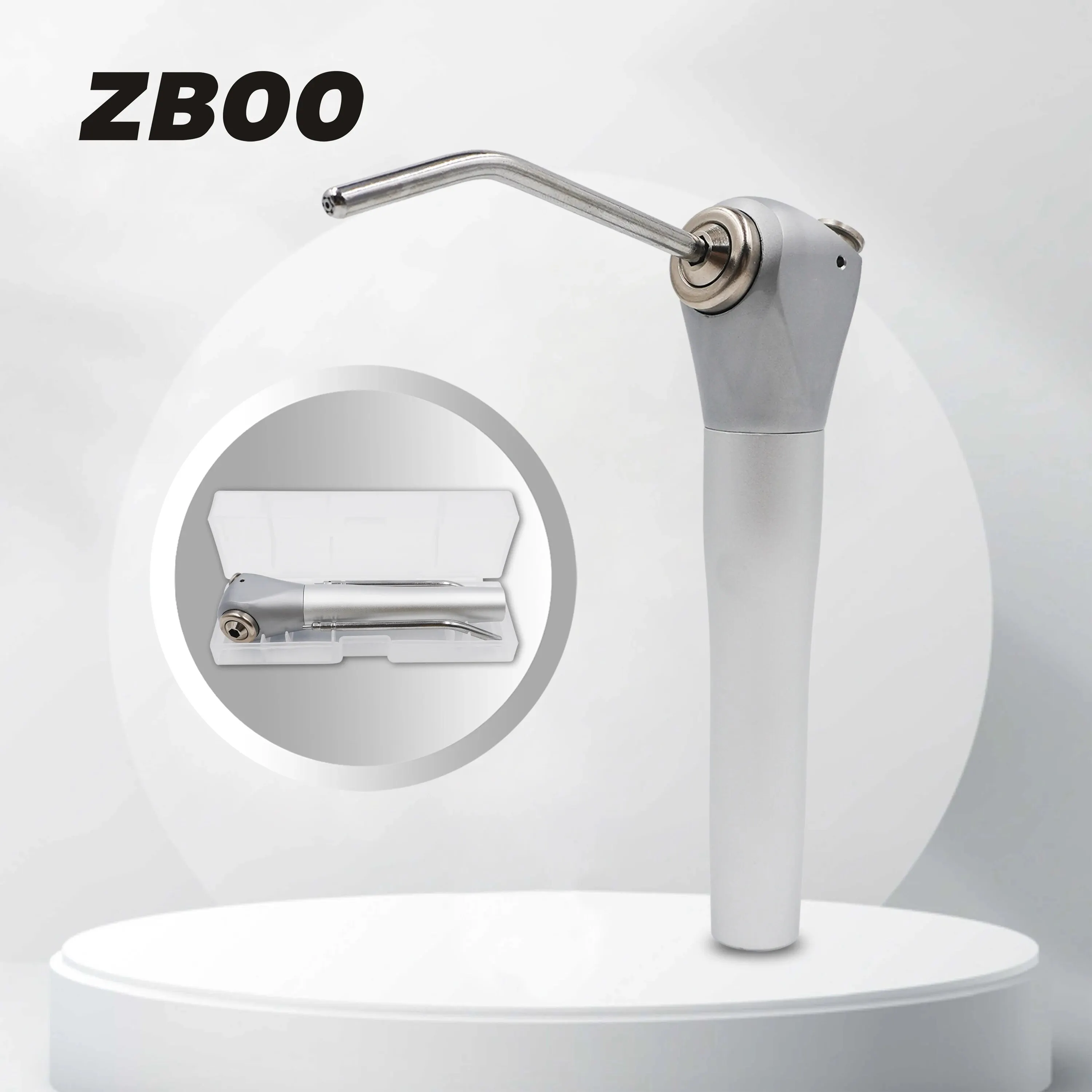 Dental-Air-Water-Spray-Triple-Way-Syringe-Handpiece-with-2-Nozzles-Tips ...