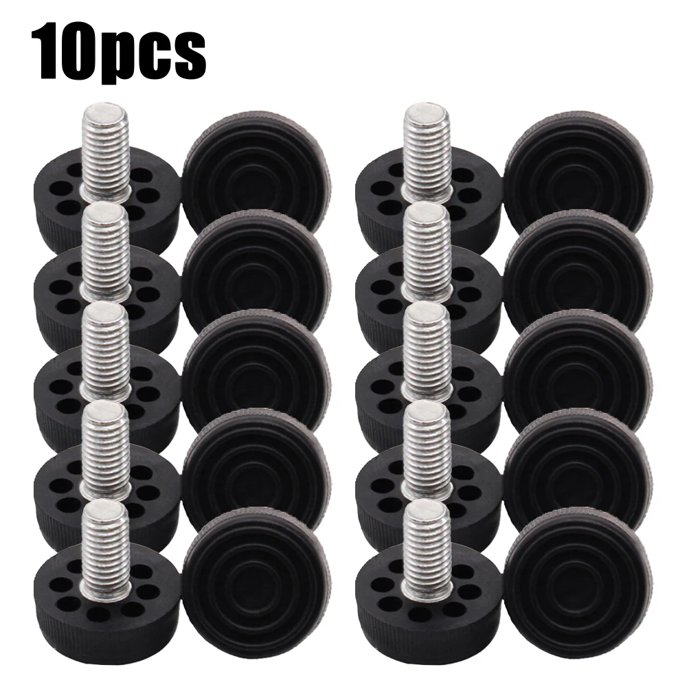 10Pcs-Furniture-Legs-Anti-slip-Foot-Riser-Adjustable-Height-Plastic ...