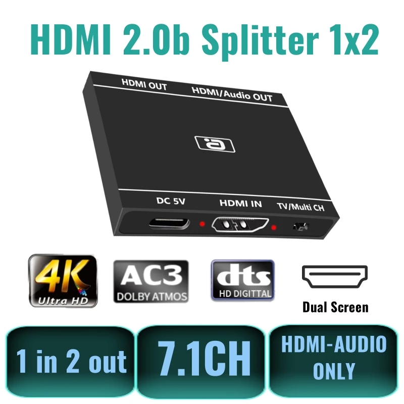 Hdmi Audio Extractor Dolby Atmos | Hdmi Audio Splitter Dolby Atmos ...