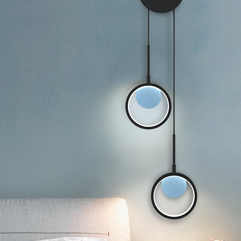 Modern LED Wall Light Creative Round Lighting Wall Lamps For Corridor ...