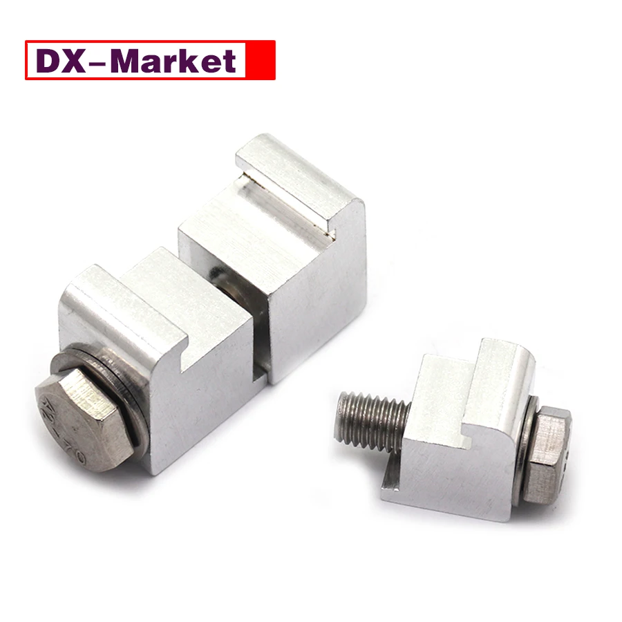 Dn63-100 M8 Vacuum Tube Lock , Vacuum Tube Seal Lock Clamps , Aluminium ...