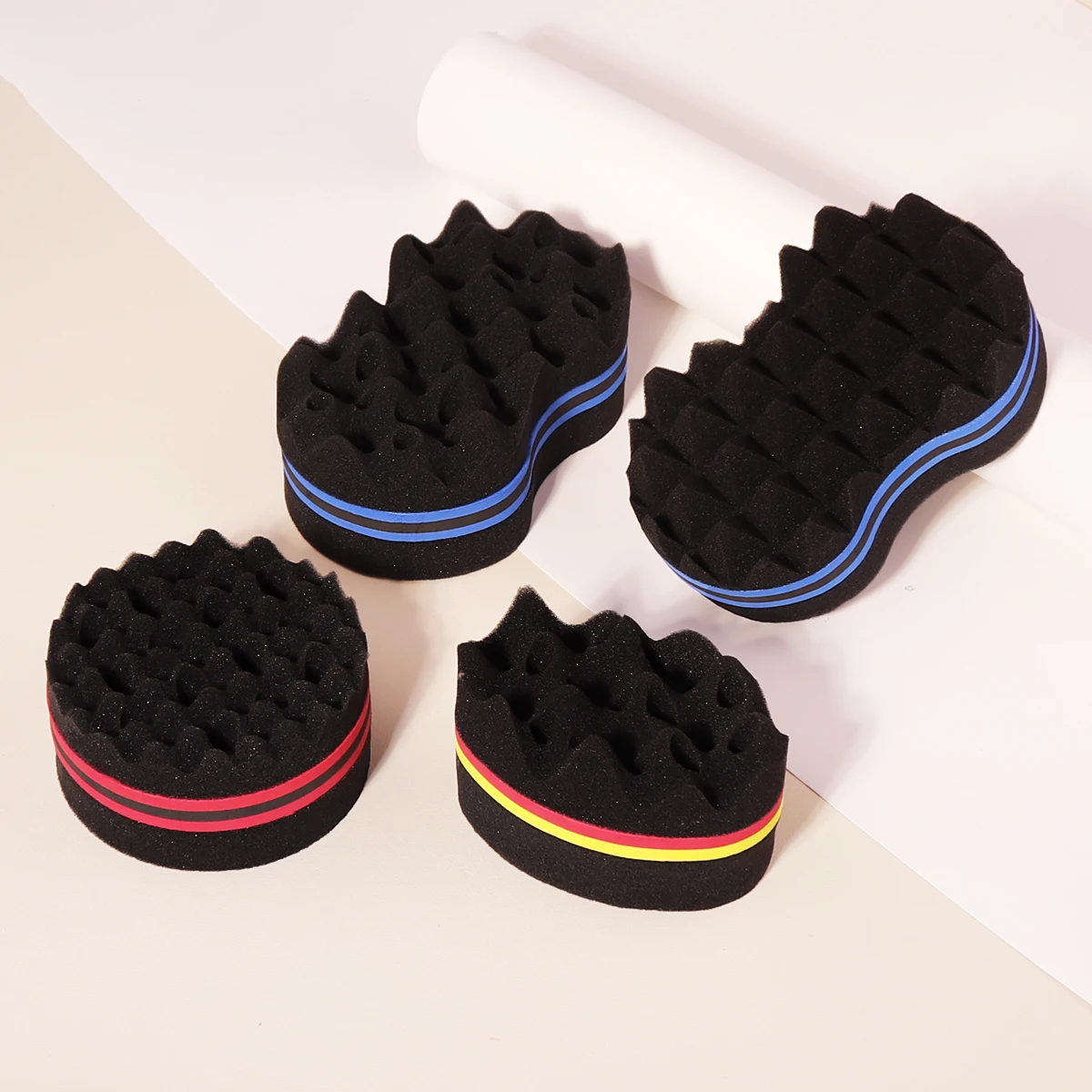 1pcs-new-double-sided-twisted-sponge-hair-brush-natural-African-coil ...