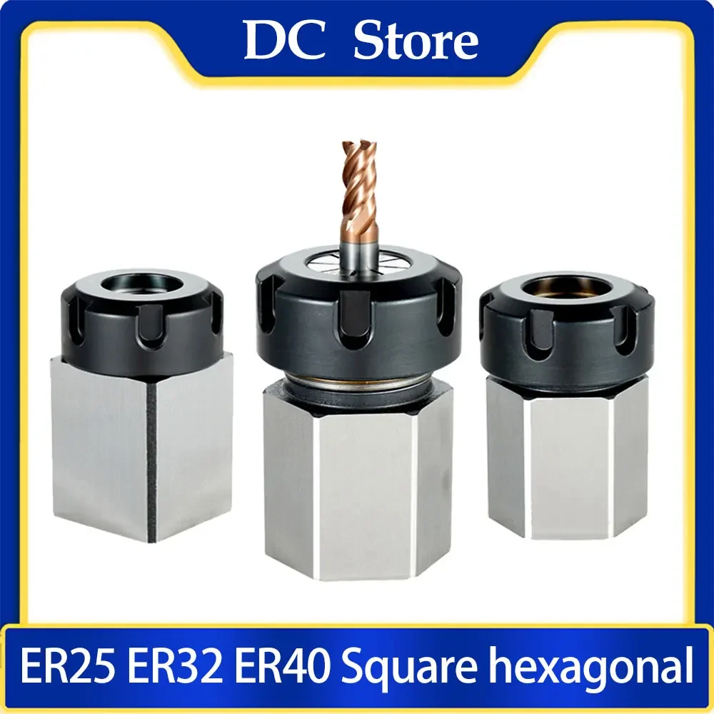 ER25-ER32-ER40UM-Square-ER-hexagonal-collet-chuck-seat-ER-hex-spring ...