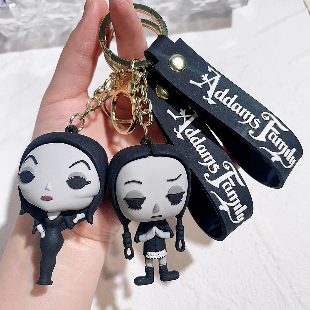 Horror-Movie-Wednesday-Addams-Collection-Pendant-Keychain-Cartoon-Gomez ...