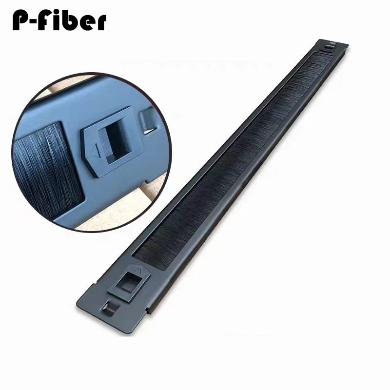 1U-2U-Brush-wire-management-rack-for-19-inch-cabinet-screw-free-flame ...