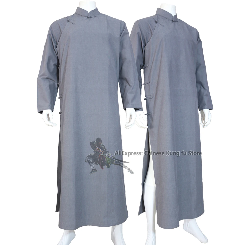 Cotton Wing Chun Ip Man Robe Wudang Taoist Shaolin Buddhist Monk Kung ...