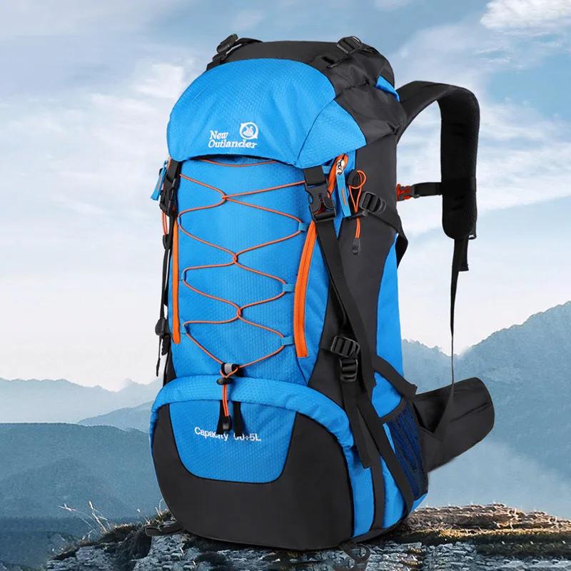 65L Outdoor Camping Backpack Large Waterproof Travel Sports Hiking ...