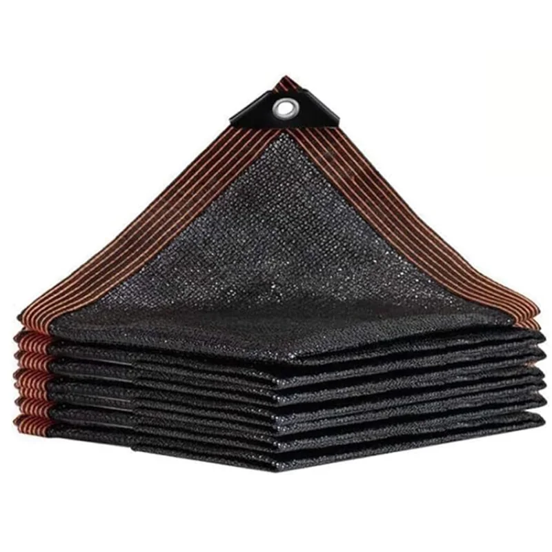 Outdoor black sunshade net to prevent UV shadows for garden and ...