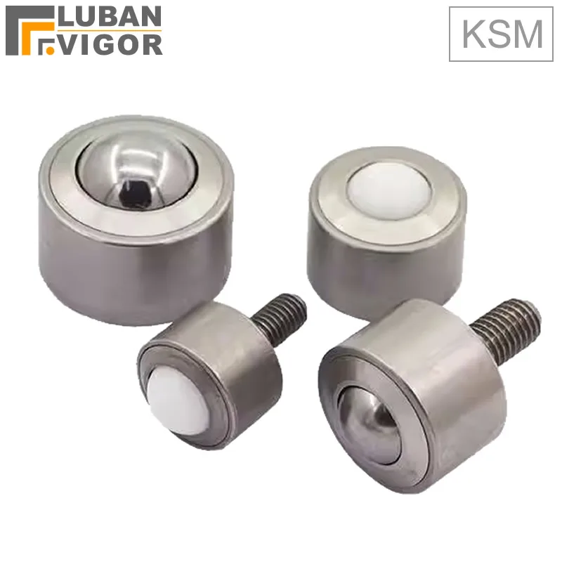 KSM15-FL-Precision-Universal-ball-bearing-ball-wheel-bearing-with-screw ...