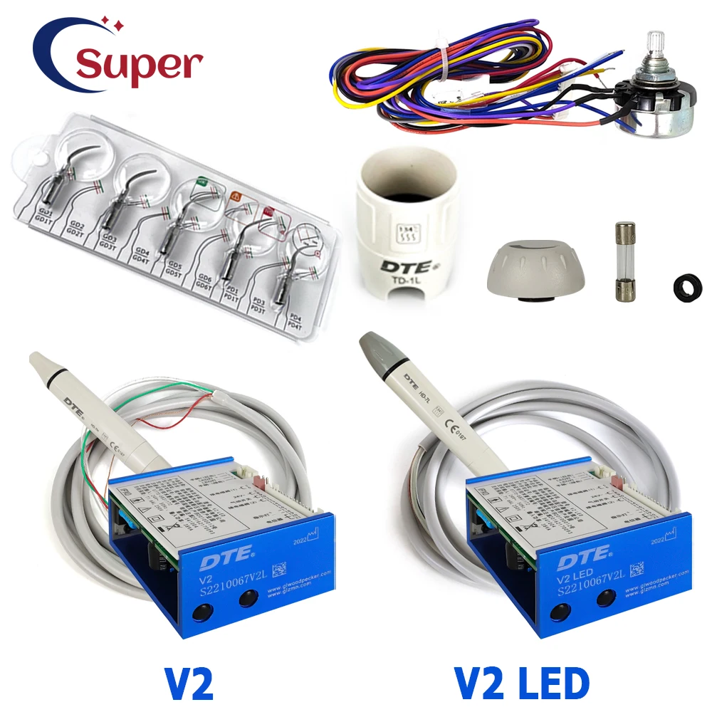 Dental-DTE-V2-V2LED-Built-in-Ultrasonic-Scaler-HD-7H-HD-7L-Handpiece ...