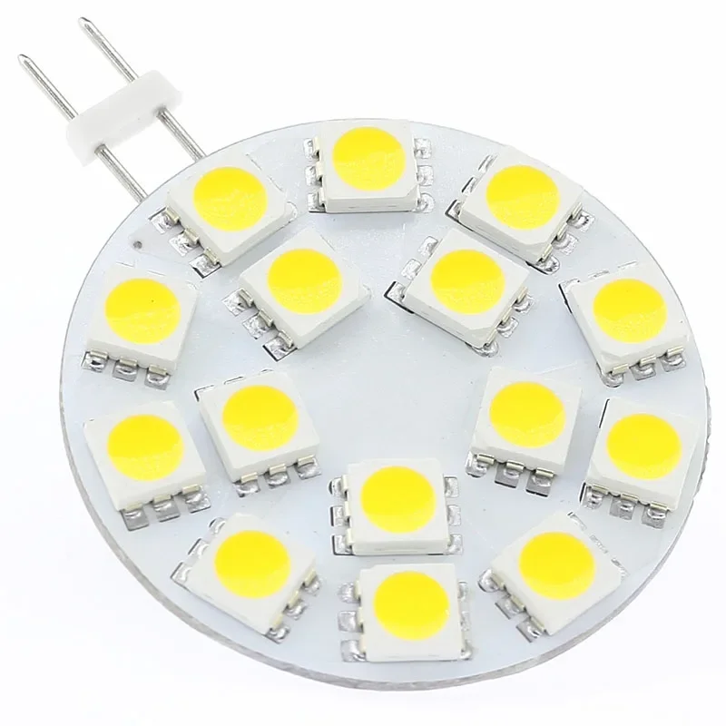 G4-LED-Light-Lamp-Red-Blue-5050SMD-220LM-AC-DC-10-30V-Dimmable-3W-12V ...