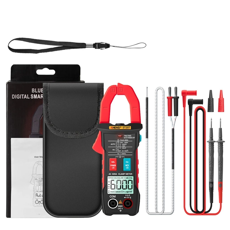 ANENG-ST207-Big-Screen-Digital-Clamp-Meters-Bluetooth-Smart-AC-DC ...