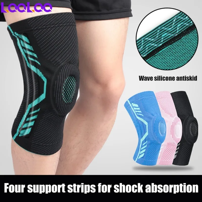 1Pcs-Knee-Brace-Compression-Sleeve-Elastic-Knee-Wraps-Patella ...