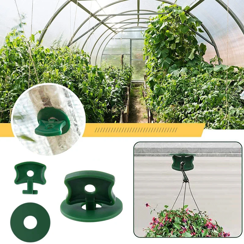 50Pcs-Set-Greenhouse-Fixing-Twist-Clips-Fixing-Insulation-Film-Sun ...