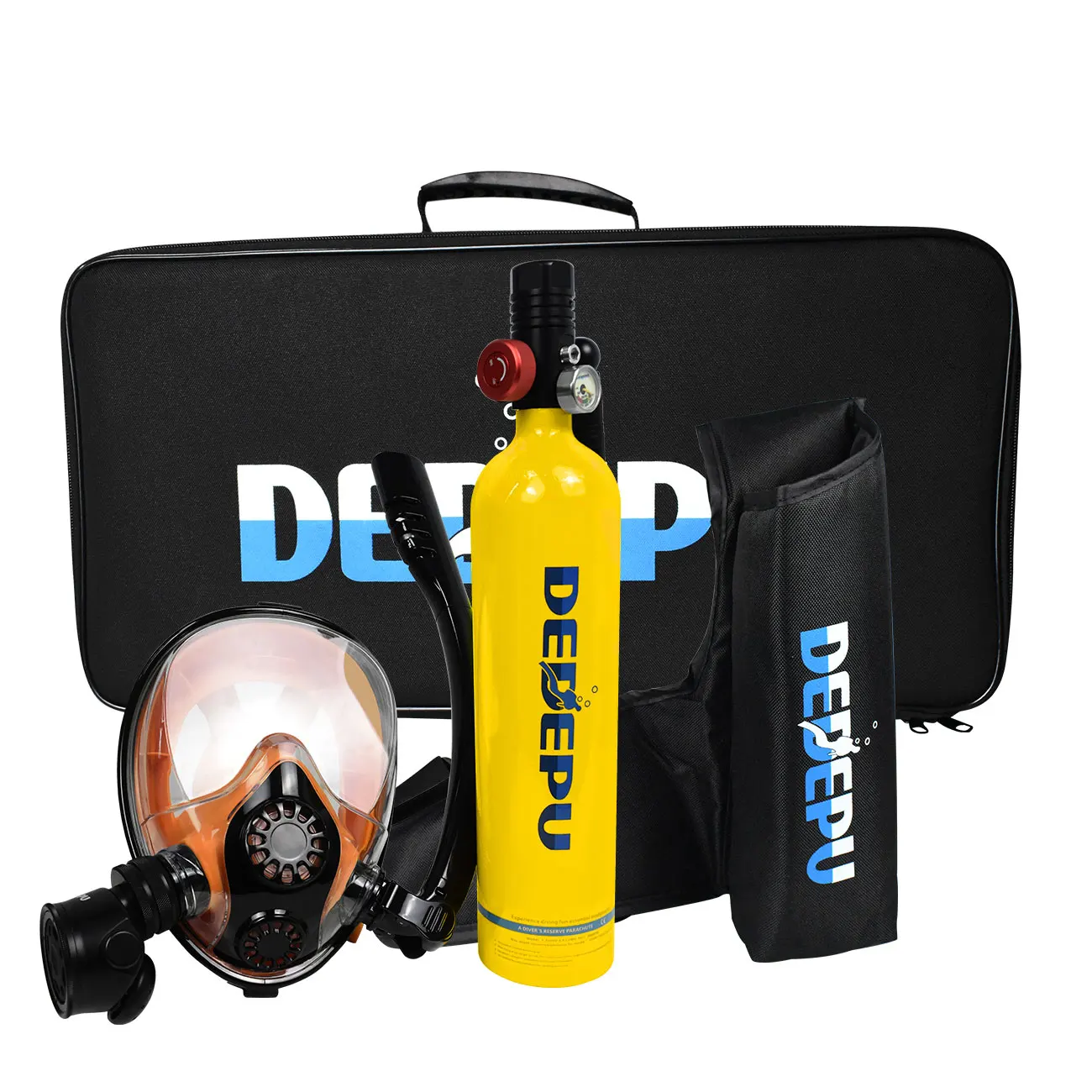 1L Diving Scuba Tank Oxygen Tank Snorkeling Portable Lung for Under 15 ...