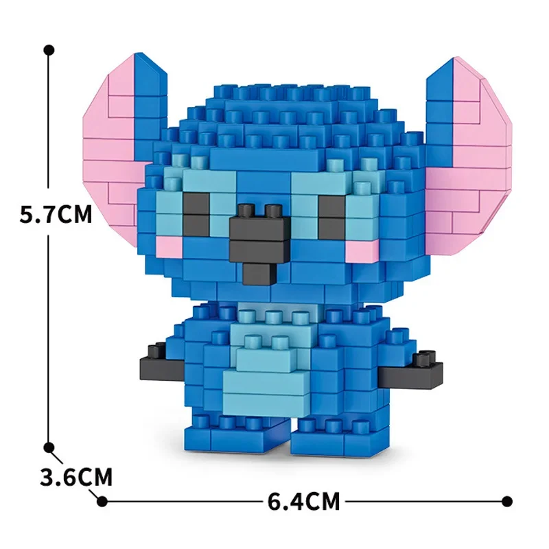 Mini Stitch Super Mario Bros Figuras Disney Stitch Building Blacks ...