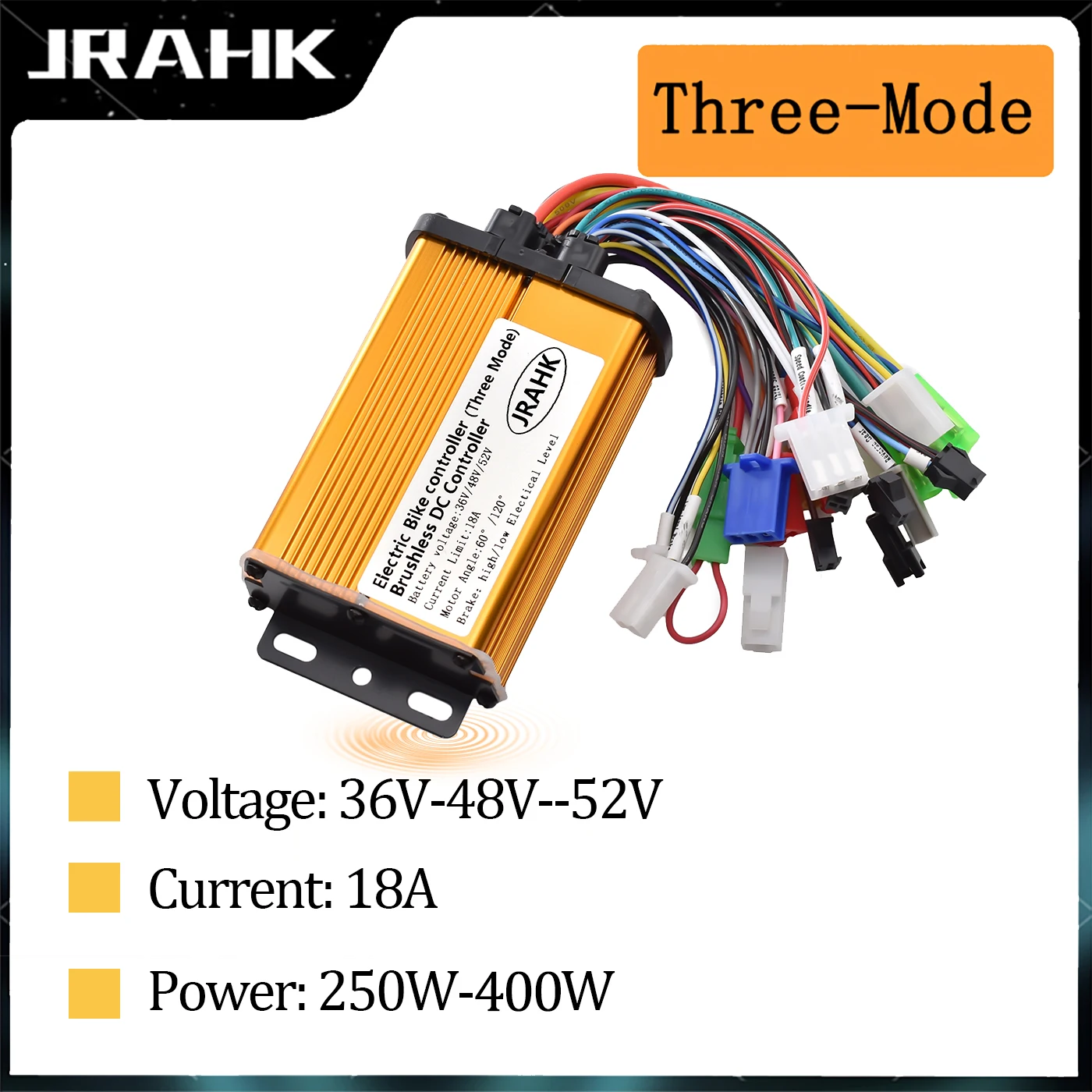 JRAHK-Ebike-Controller-36v-48v-350W-400W-3-Mode-Electric-Scooter ...
