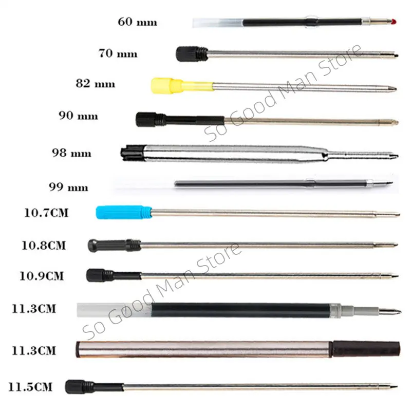 10pcs-Pen-Refills-Blue-Red-Black-Ink-for-Parker-School-Office ...