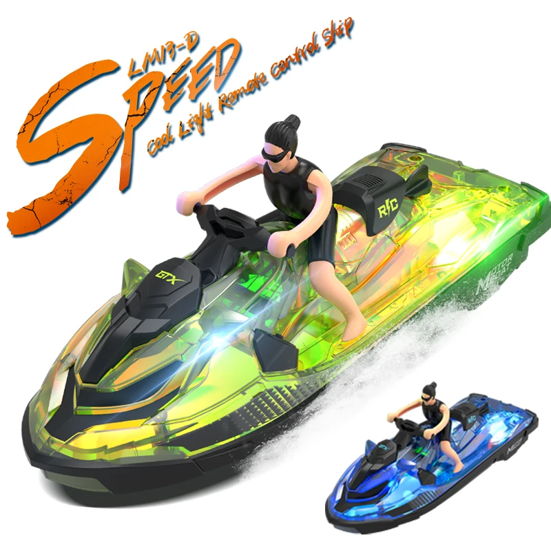 RC-Boat-High-Speed-Motorboat-Waterproof-2-4G-Radio-Controlled-Boats ...