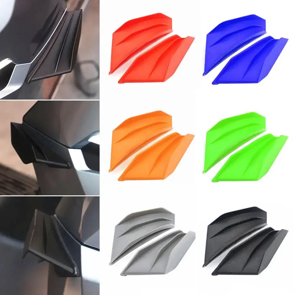 2PCS-Motorcycle-Spoiler-Wing-Winglet-Aerodynamic-Side-Wing-Fin-Spoiler ...