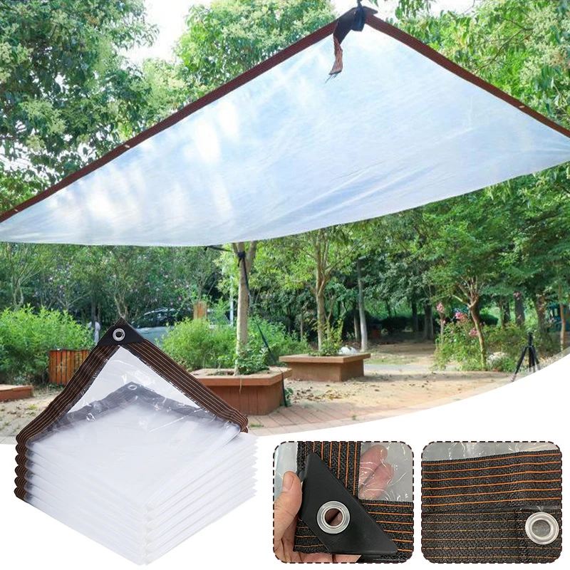 Transparent-Waterproof-Rain-Cloth-Garden-Patio-Rain-Cover-Cloth ...
