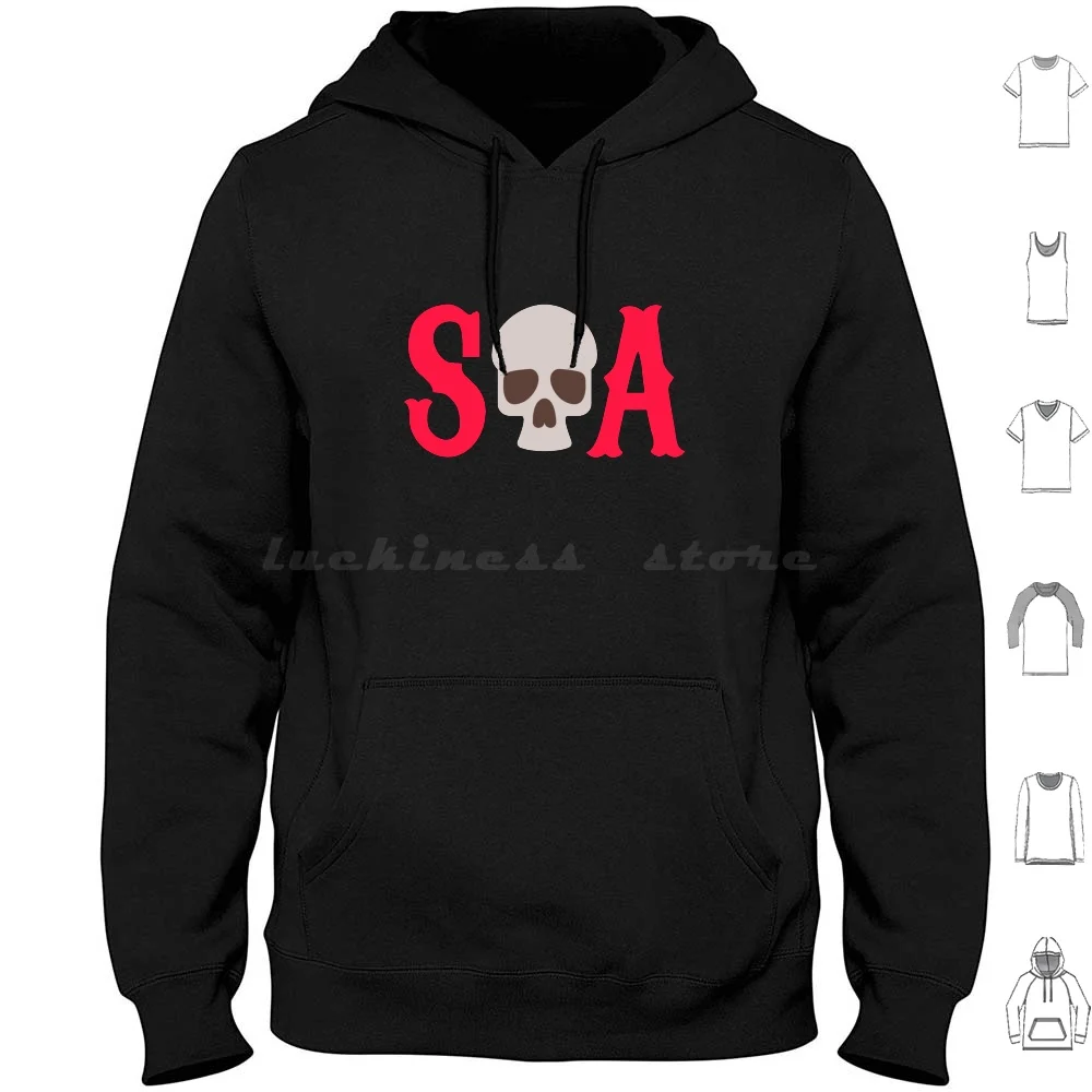 Soa-Hoodie-cotton-Long-Sleeve-S-O-A-Mayans-Prospect-Biker-Motorcycle ...