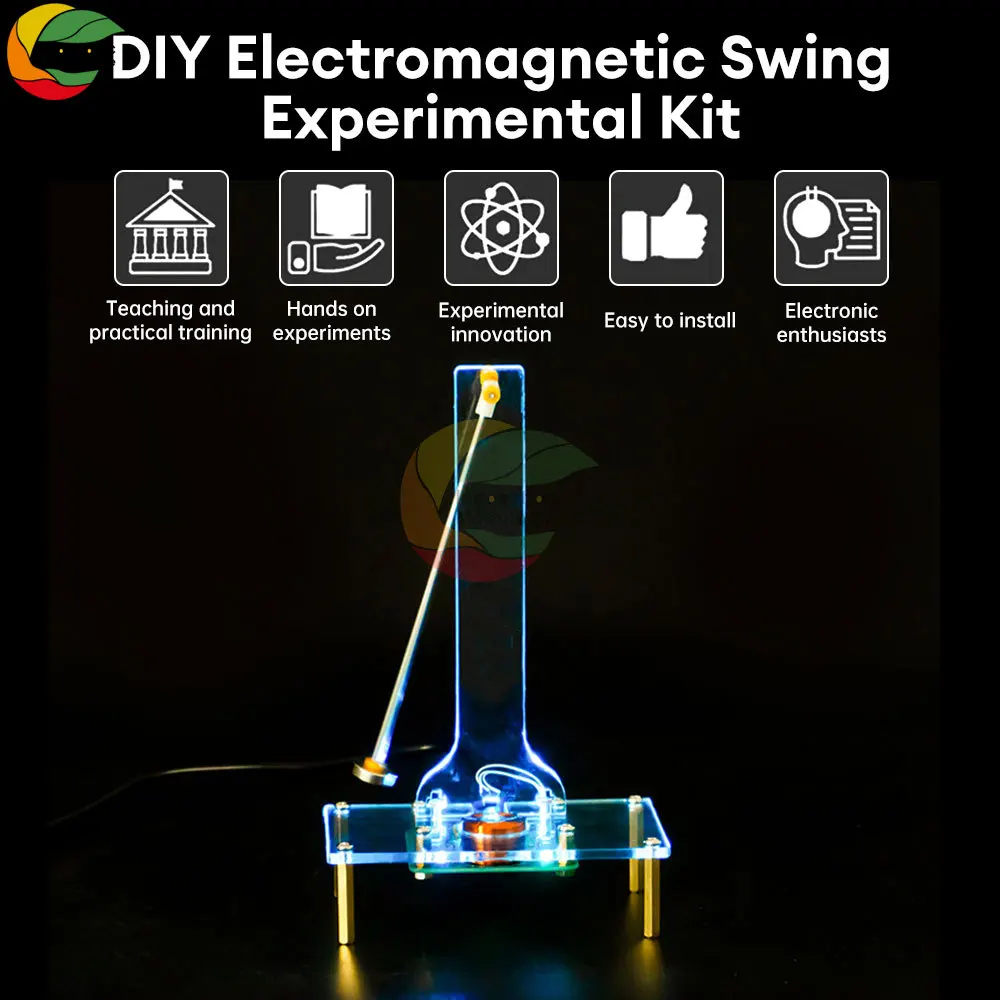 DIY-Electronic-Swing-Kit-Electromagnetic-Swing-Induction-Teaching-and ...