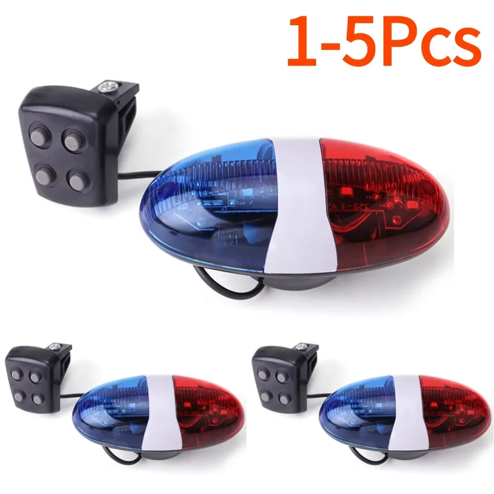 Bicycle Police Siren 4 Sounds Melody Bicycle Power Horn Siren Bell 6 ...