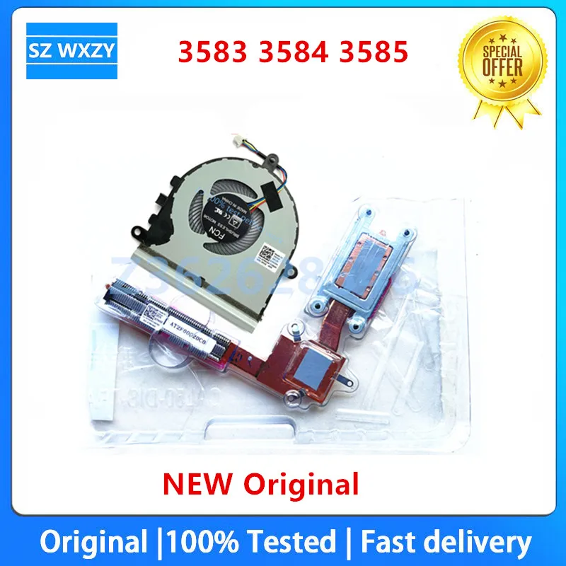 New Original Laptop For Dell Inspiron 3583 3584 3585 Heatsink With Fan ...