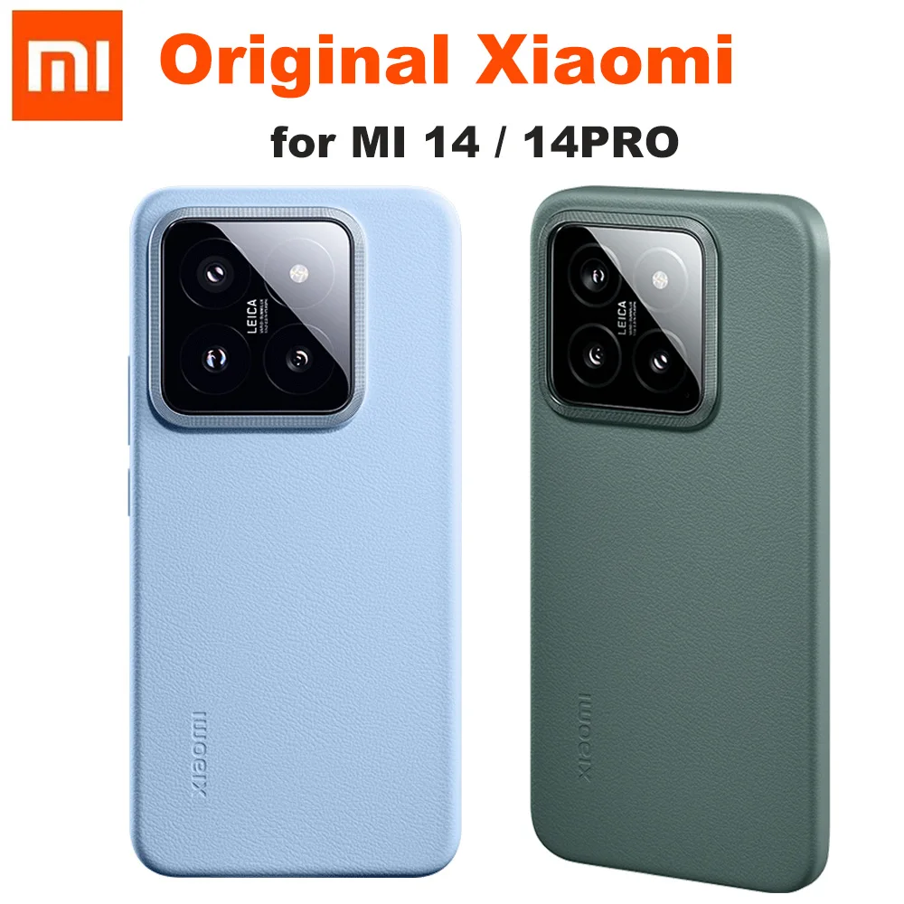 Original Xiaomi 14 / 14Pro Case Soft Liquid Silicone Cover Bumper ...