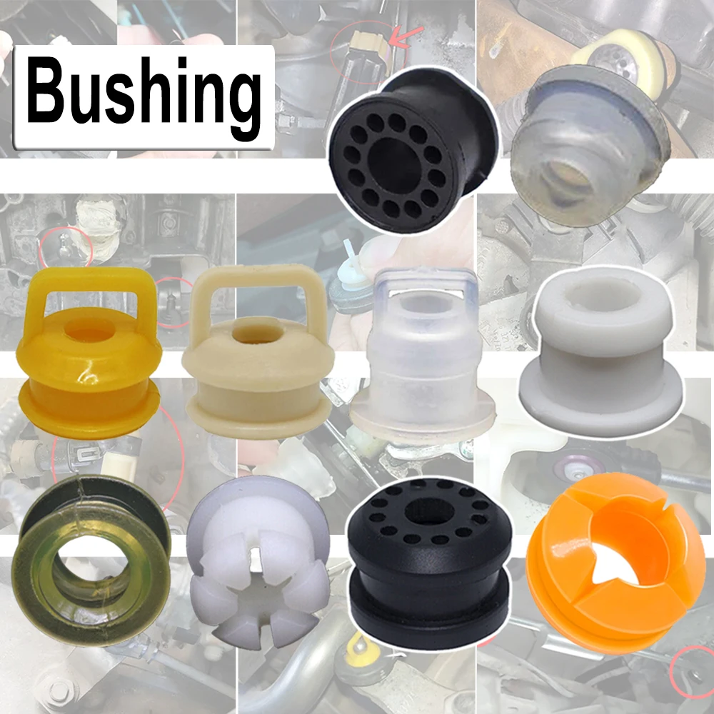 Car Automatic Transmission Shifter Cable Bushing Rubber Grommet Clip ...