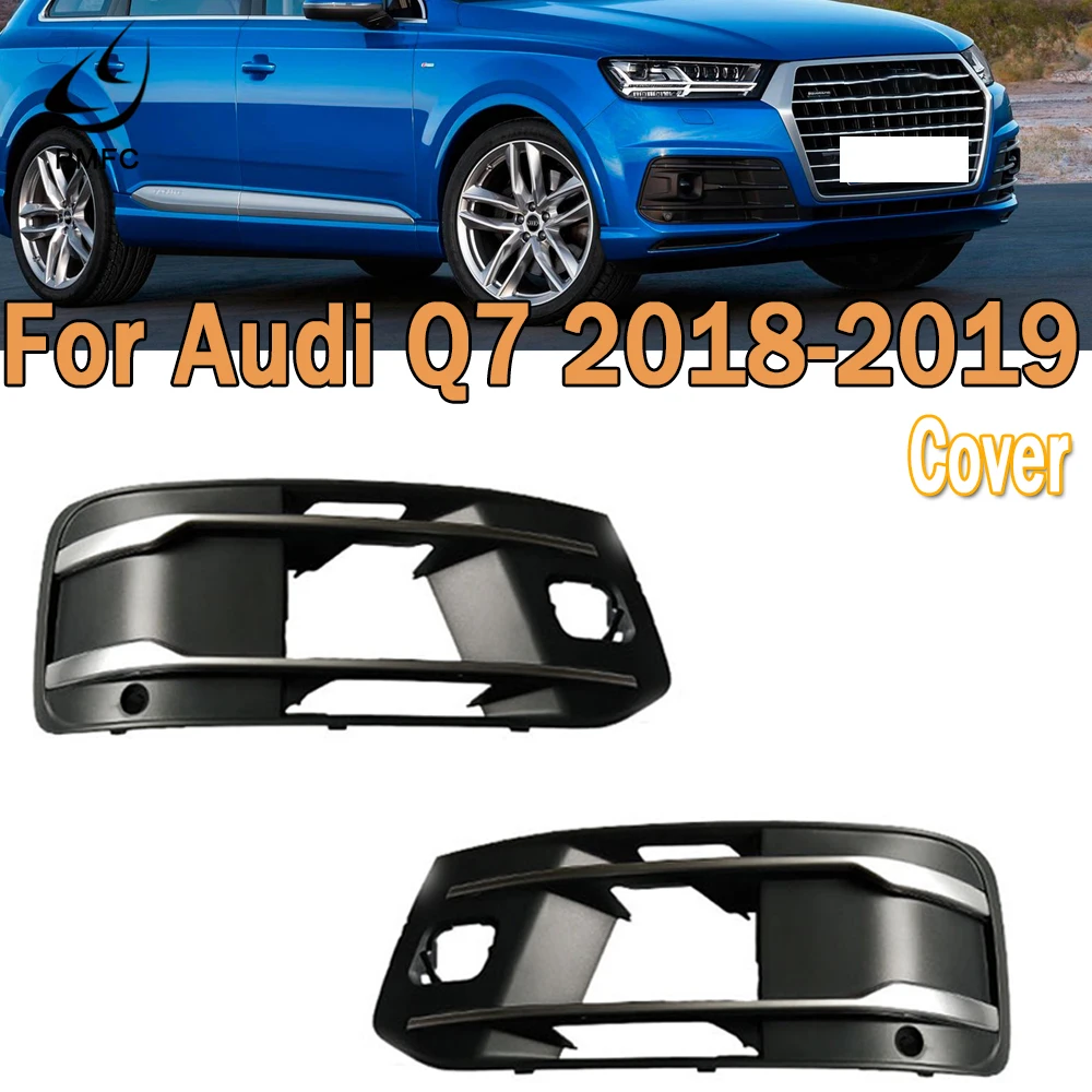 PMFC-For-Audi-Q7-2018-2019-Grid-Of-Fog-Lamp-Shade-Under-Front-Bumper ...