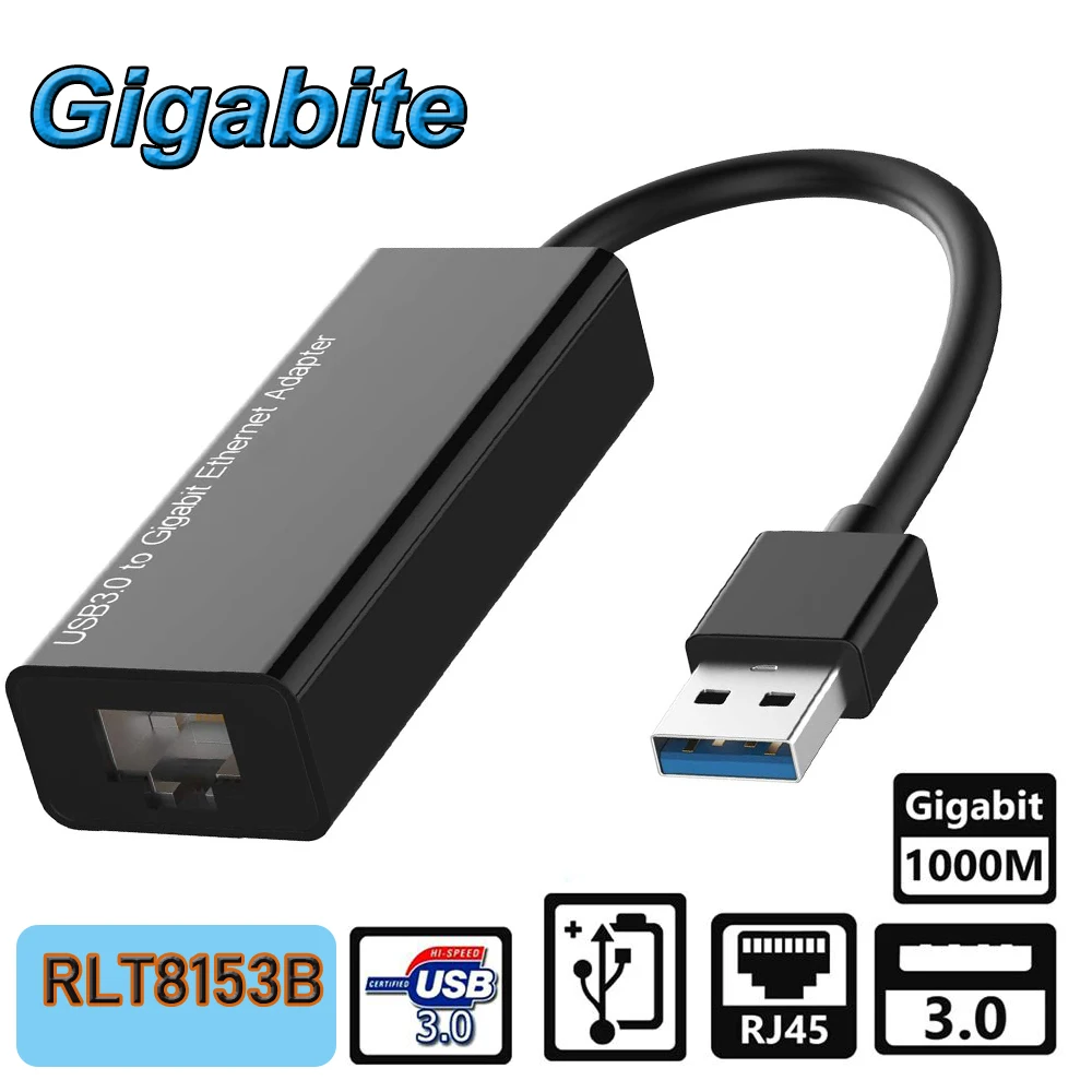 USB to RJ45 Ethernet Converter adapter 1000M USB to Gigabite Network ...