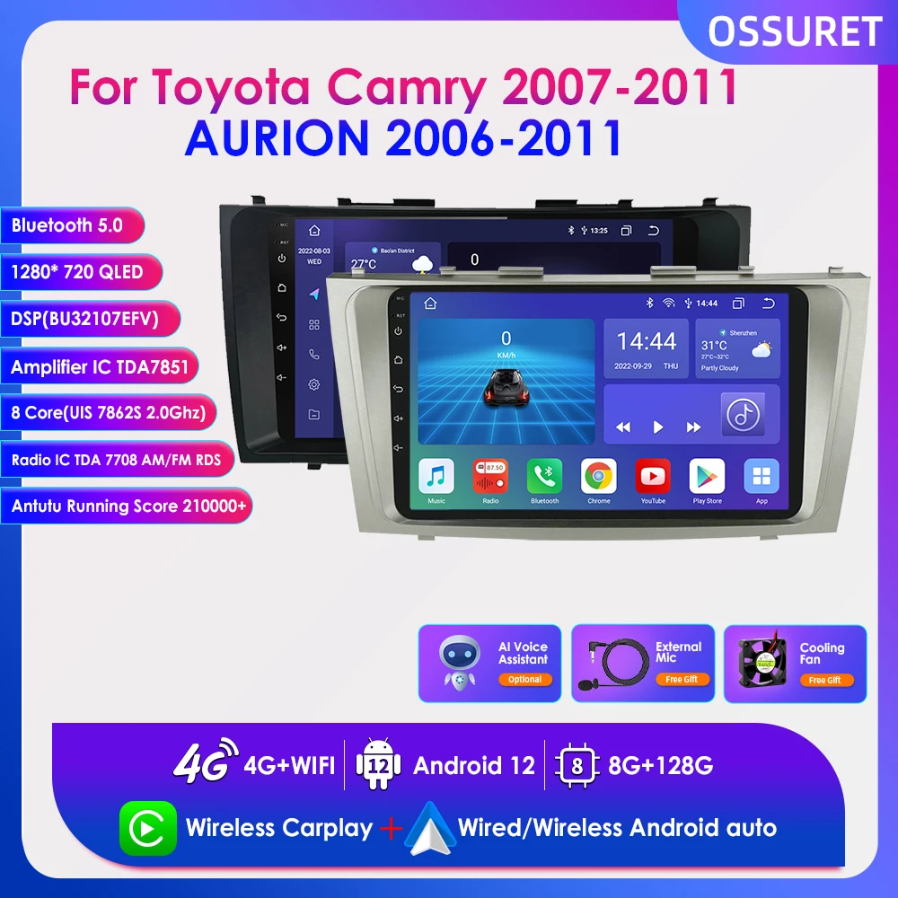 9-Car-Intelligent-Systems-for-Toyota-Camry-Aurion-2006-2011-Android-12 ...