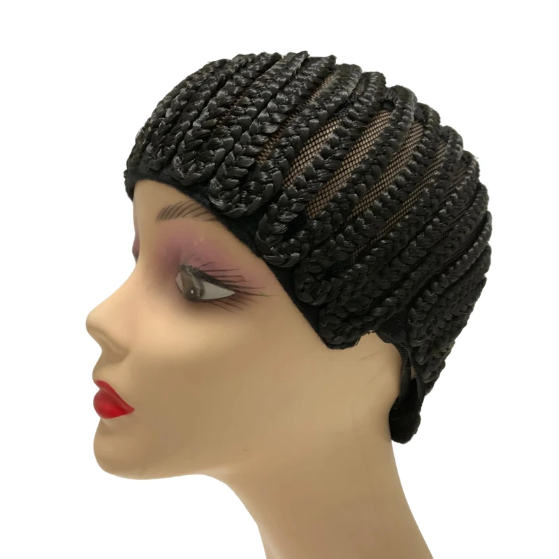 Braided-Wig-Cap-For-Crochet-Hair-Braids-Breathable-Cornrow-Cap-for ...